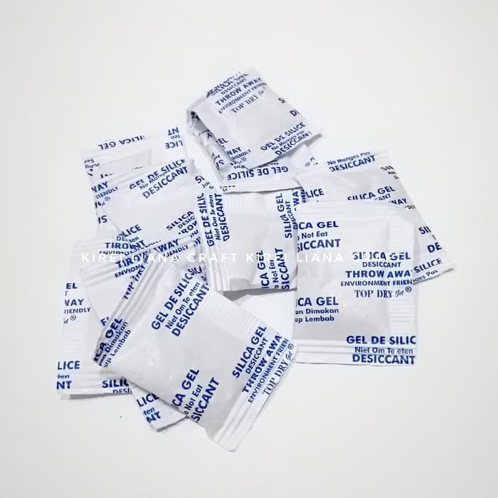 Jual Slica Silica Gel Natural isi 10 pcs Indonesia|Shopee Indonesia