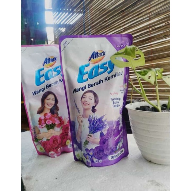 Jual Kao Attack Easy Deterjen Cair 750 ml | Shopee Indonesia