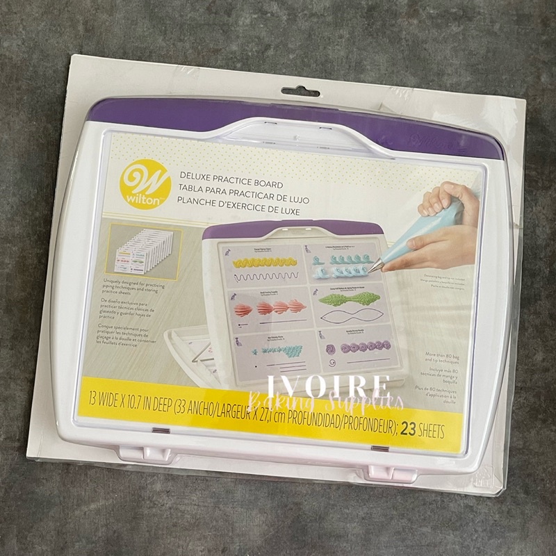 Jual Wilton Deluxe Practice Board for Improving Piping Skills | Shopee ...