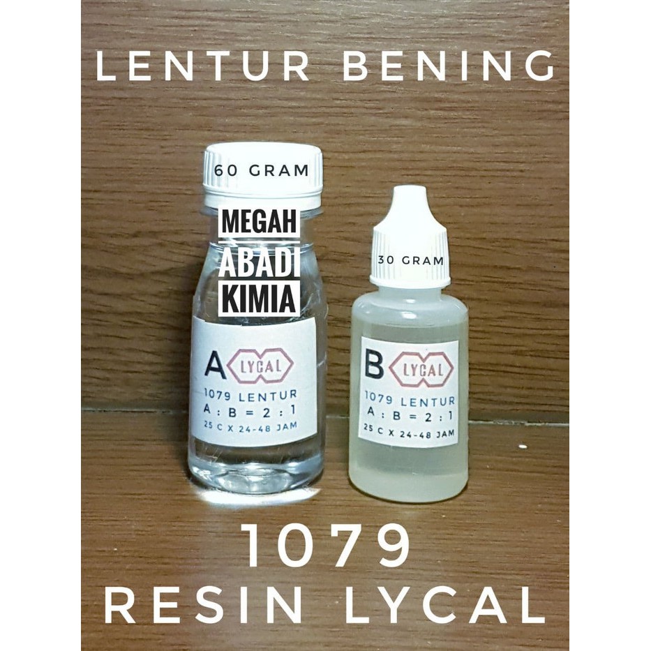 Jual Resin bening Lentur Lycal 90 Gram | Shopee Indonesia