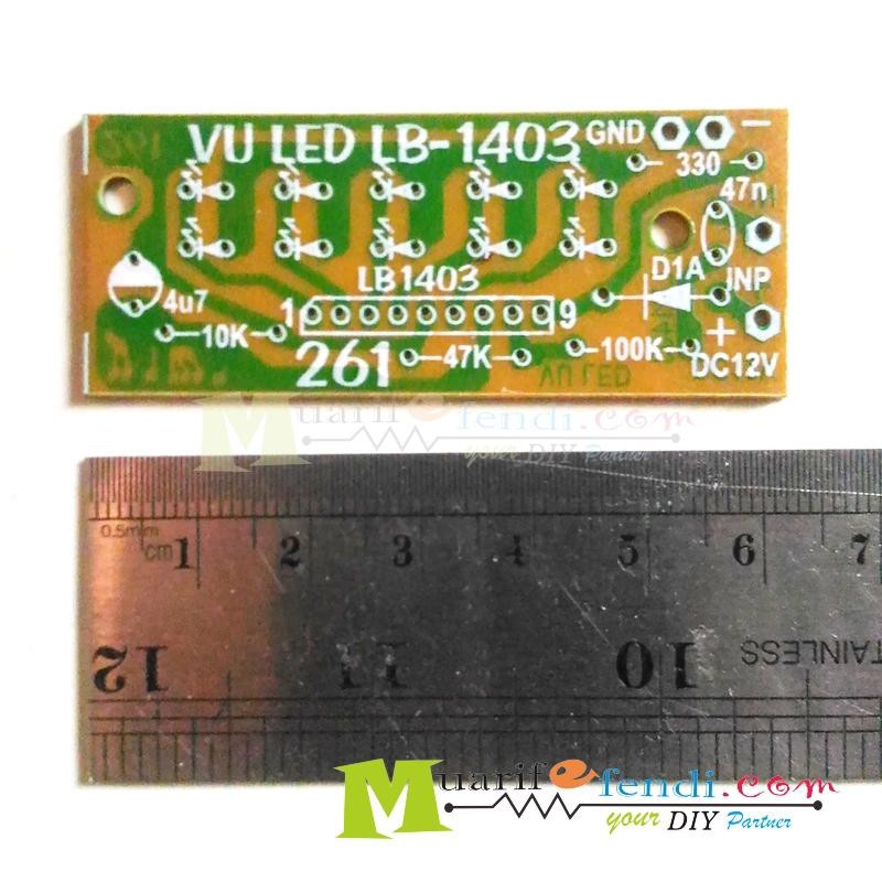 Jual PCB VU DISPLAY LED MONO LB1403 | Shopee Indonesia