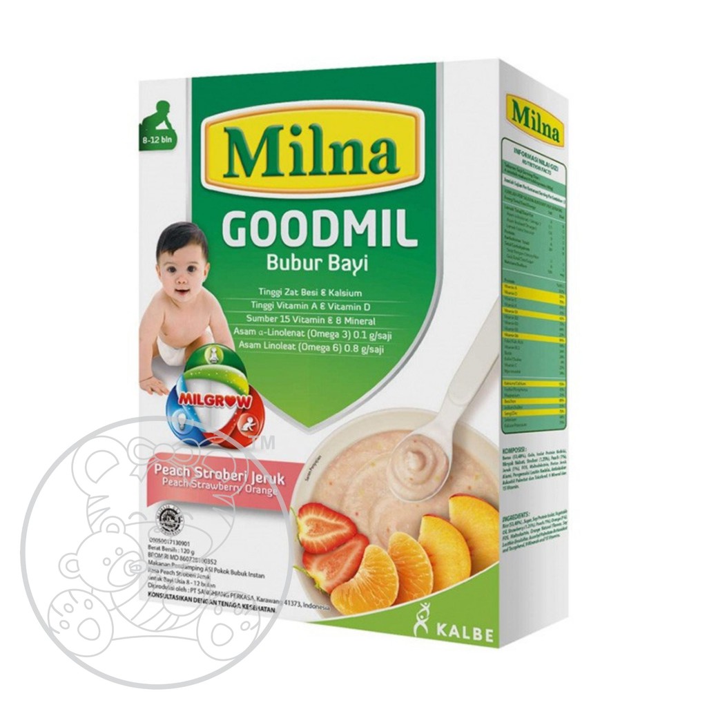 Jual Milna Goodmil Makanan Bubur Bayi Pendamping ASI Usia 8-12 Bulan ...