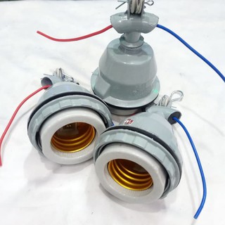 Jual FITTING WD E40 LAMPU JALAN GANTUNG WD E40 STARLUX PIOLINE KERAMIK BESI DALAM BAUT GROSIR ...