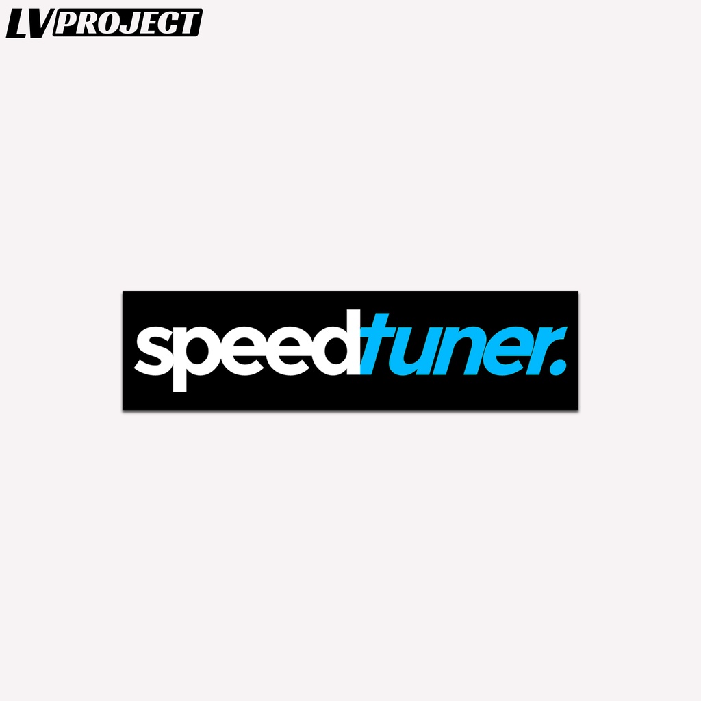 Jual Stiker Speedtuner Laminasi Glossy 10cm Sticker Sponsor Bodi Motor ...