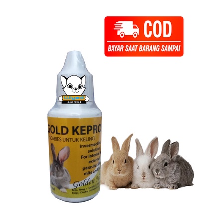 Jual Obat Scabies Kelinci Gold Kepro 30ml | Shopee Indonesia