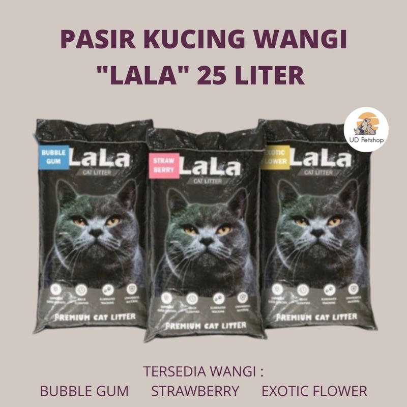Jual Lala Cat Litter 25 Liter - Pasir Kucing Wangi Gumpal - Pasir Lala ...