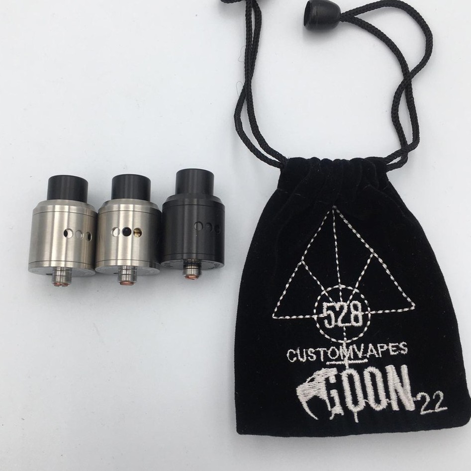 Jual Goon 528 RDA 22MM by Custom Vapes 100% Authentic | Shopee Indonesia