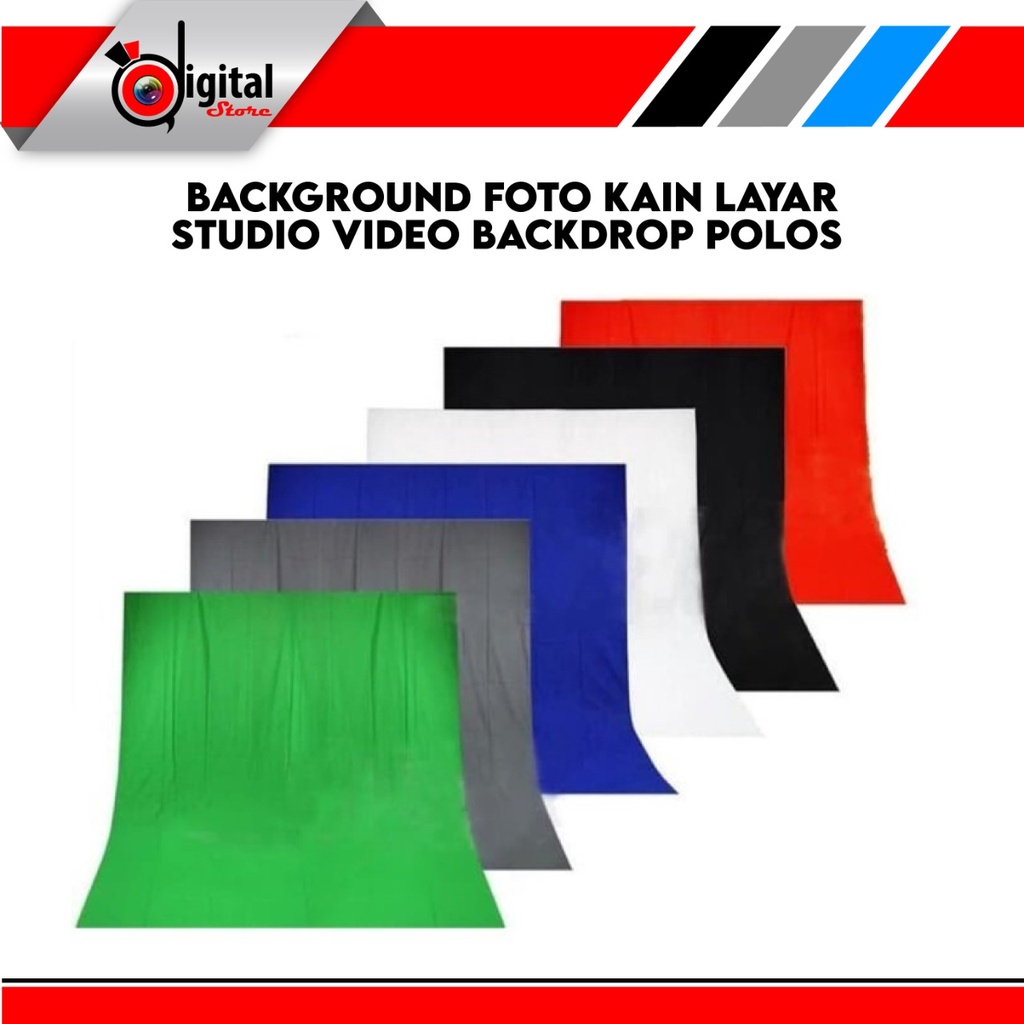 Jual Background Foto Kain Layar Studio Video Backdrop Polos | Shopee ...