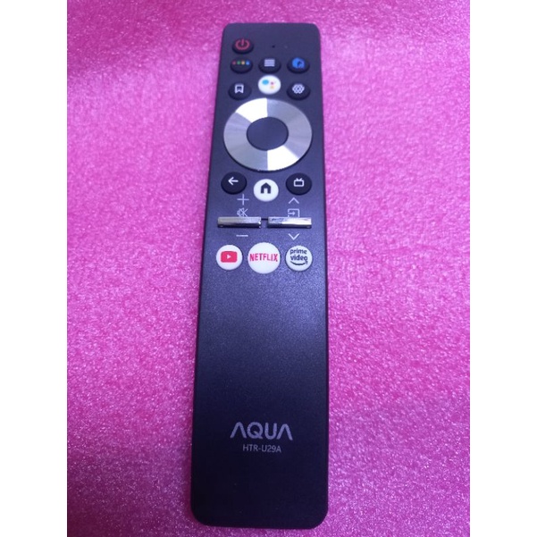 Jual REMOT - REMOTE - TV SMART ANDROID AQUA - GOGLE VOICE - ORIGINAL ...