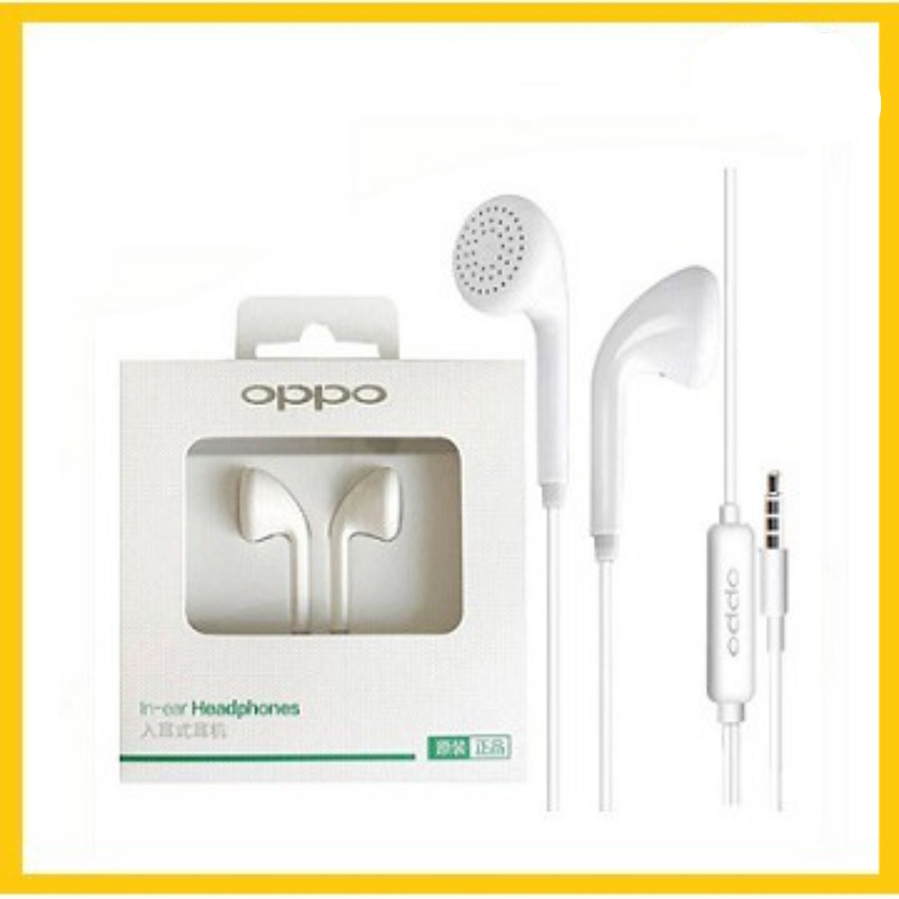 Headset Earphone Handsfree OPPO Original 99% | Shopee Indonesia