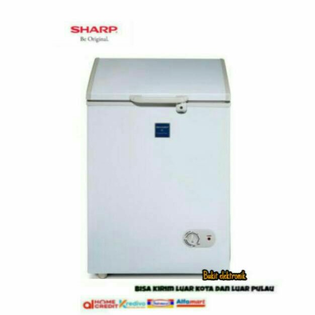 Jual SHARP CHEST FREEZER FRV127 FRV 127 120Liter | Shopee Indonesia