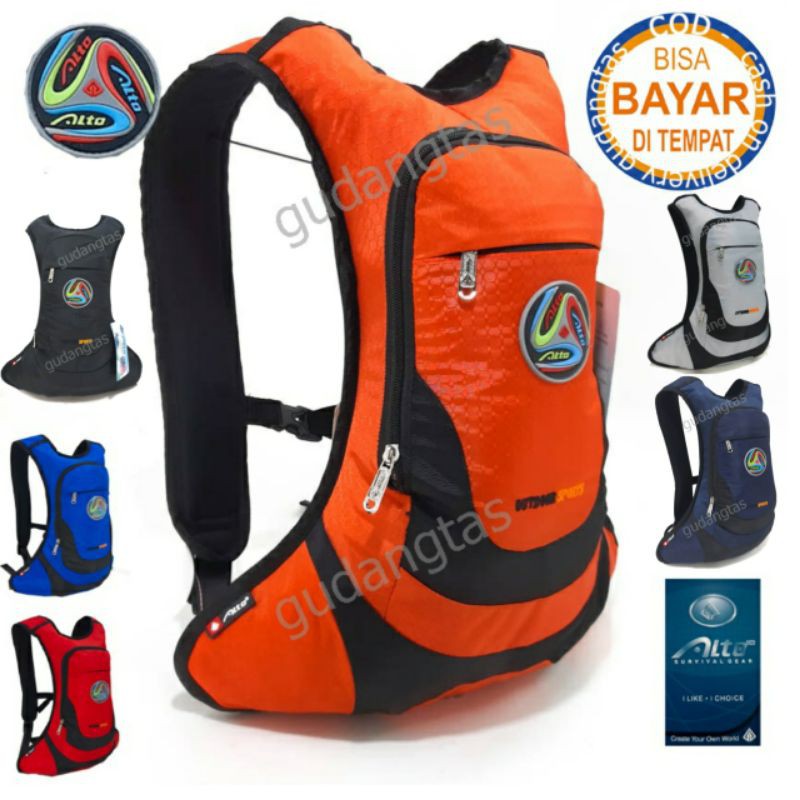Jual Tas Sepeda Gunung Ransel 59835 ABU Alto Backpack Mountain Riding ...