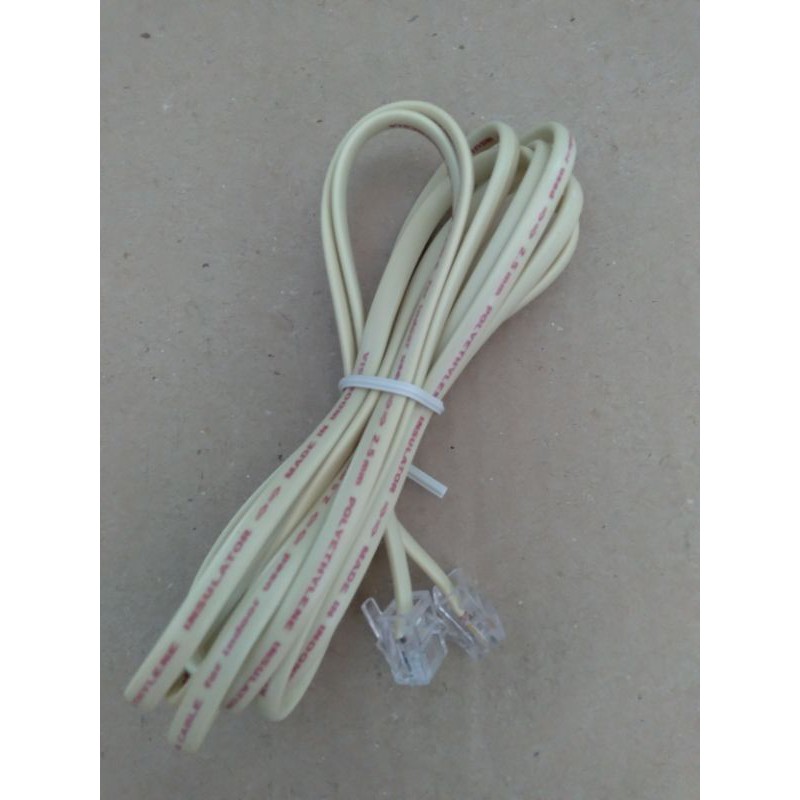 Jual KABEL LINE TELEPON 2 METER | Shopee Indonesia