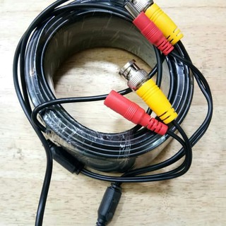 Jual kabel jadi 20m Cable kamera Cctv 20 meter bnc (Warna Hitam ...