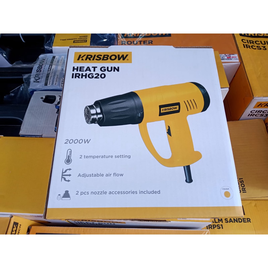 Jual Krisbow Heat Hot Gun 2000 Watt IRHG20 | Shopee Indonesia
