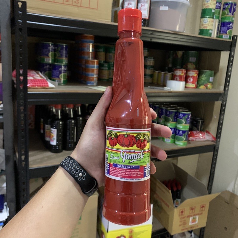 Jual Saos Tomat Cap Tiga Tomat "SAM HAP" 610ml | Shopee Indonesia
