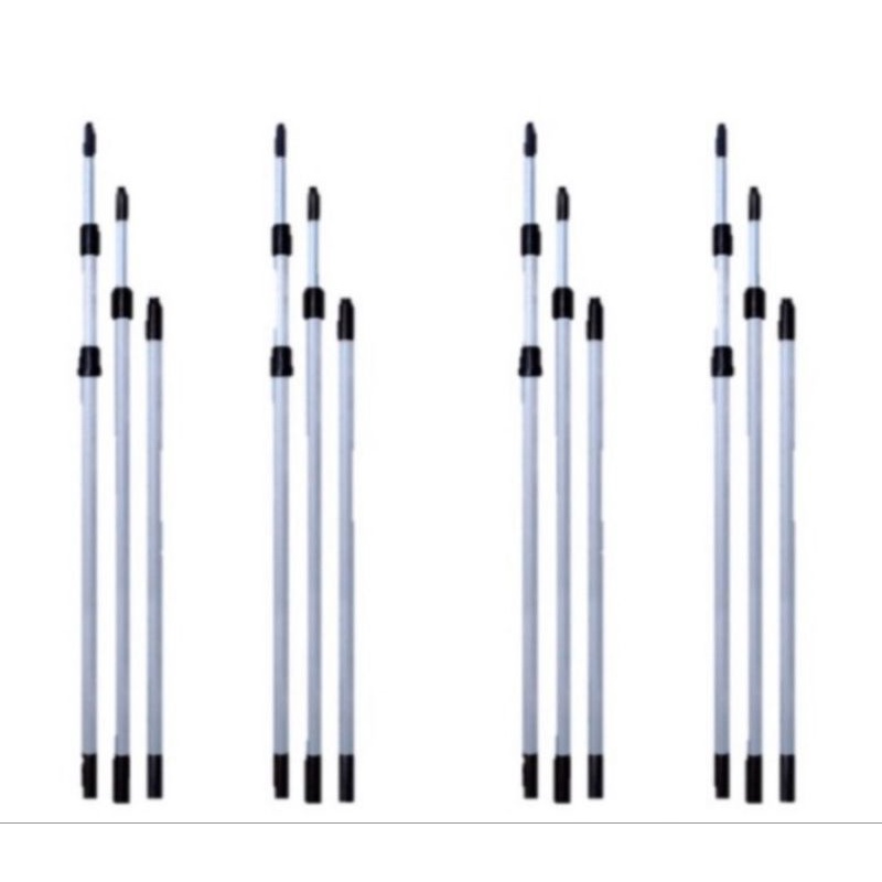 Jual Tongkat / Stik / Pole (Tiang) Aluminium Teleskopik 4 meter ...