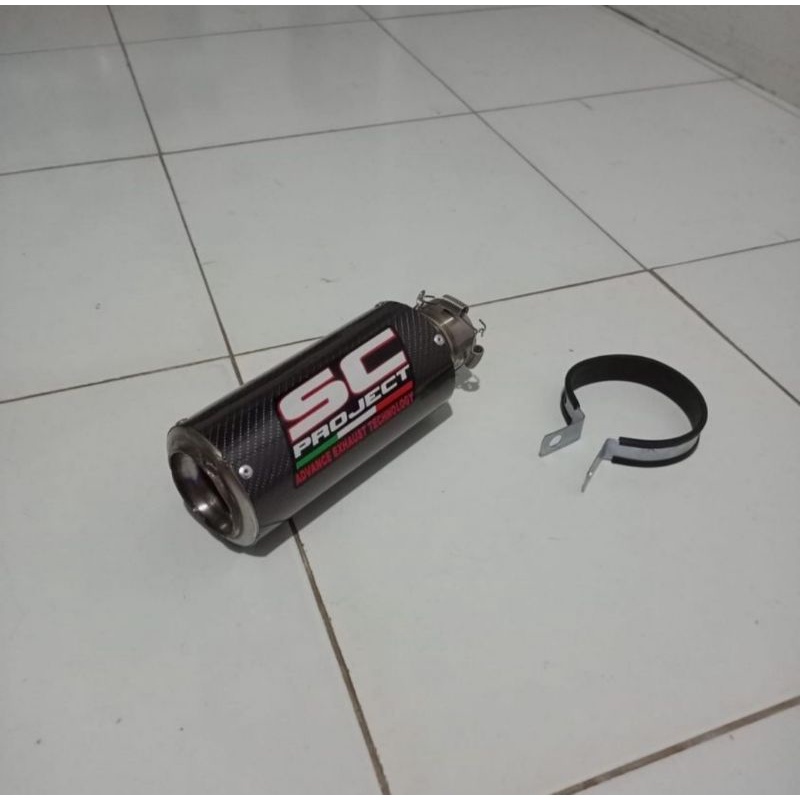 Jual Silincer sc project karbon inlet 50mm | Shopee Indonesia