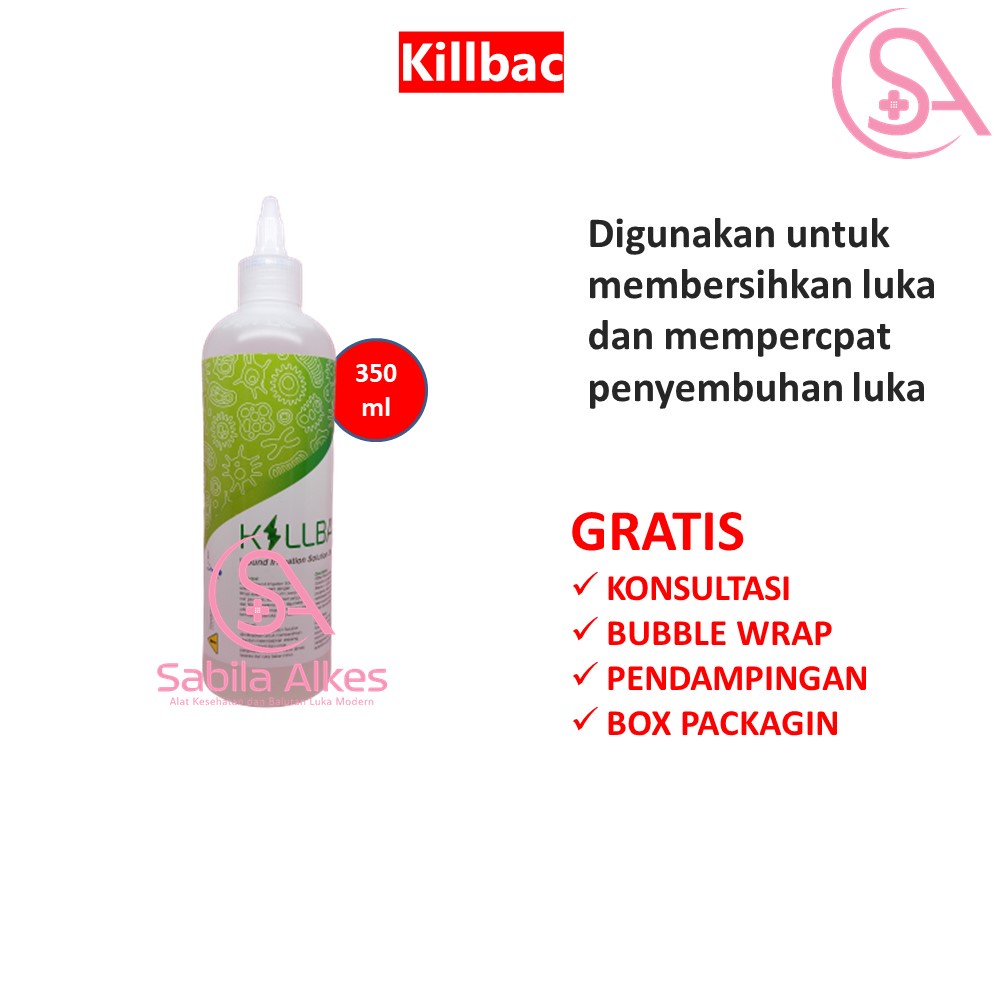 Jual kilbac Cairan Pencuci Luka 350 ml | Shopee Indonesia