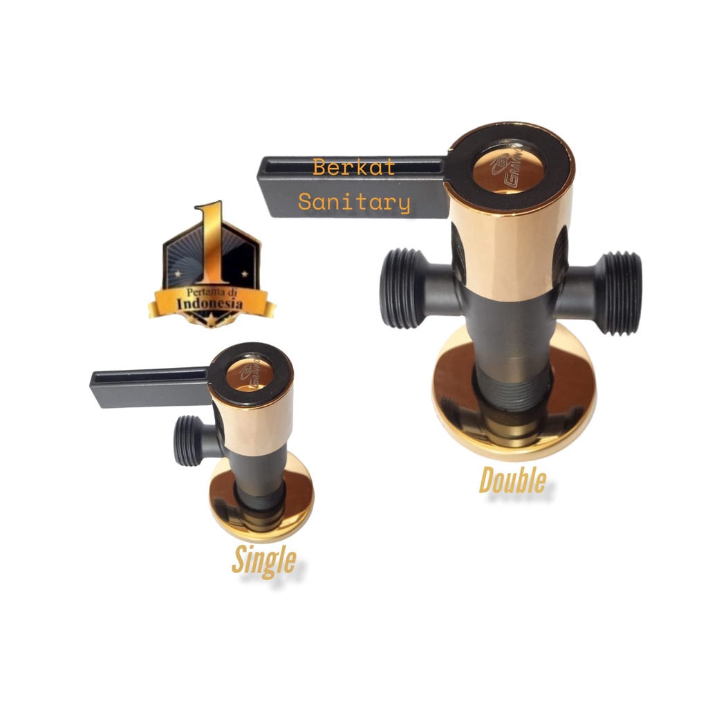 Jual Stop Kran Dobel | Stop Kran Wc Model Engkol | Stop Kran Cabang ...