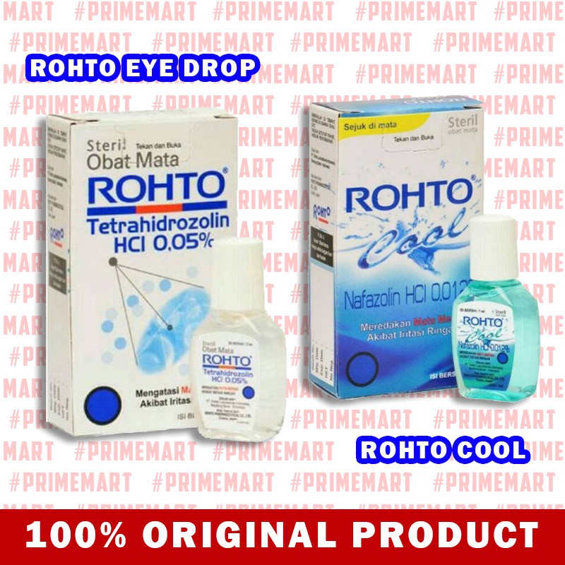 Jual Rohto Eye Drop (Mengatasi Mata iritasi) Rohto Cool (Membersihkan ...