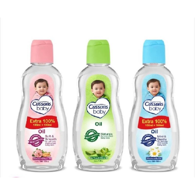 Jual CUSSONS Baby Oil 100ml+100ml | Shopee Indonesia