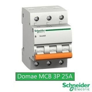 Jual Schneider MCB 3P 25A - Domae 3 Phase 25 A Ampere Indonesia|Shopee Indonesia