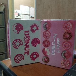 Jual Box Donat Motif | Kotak Donat Motif | Dus Donat | Box Kemasan ...