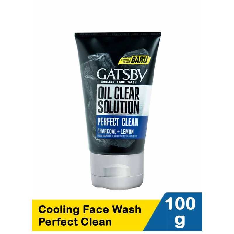 Jual Gatsby Oil Clear chorcoal lemon Face Wash 100 gr | Shopee Indonesia