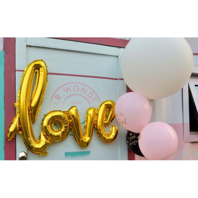 Jual Balon Love Foil Latin 40cm | Shopee Indonesia