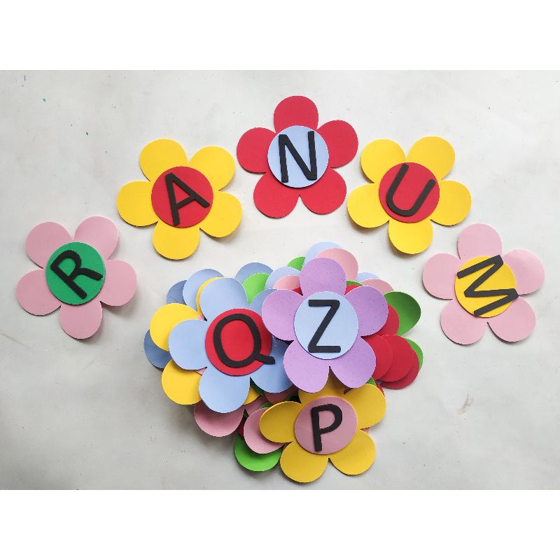 Jual Peraga edukatif//Hijaiyyah/Abjad/Angka/Hiasan dinding/hiasan ...