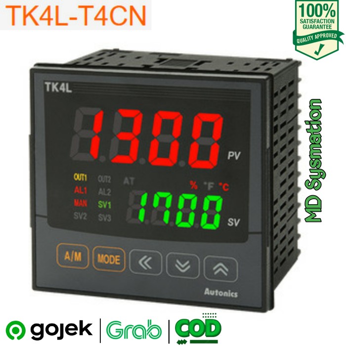 Jual Autonics TK4L-T4CN Temperature Controller Output Current 4-20 mA ...