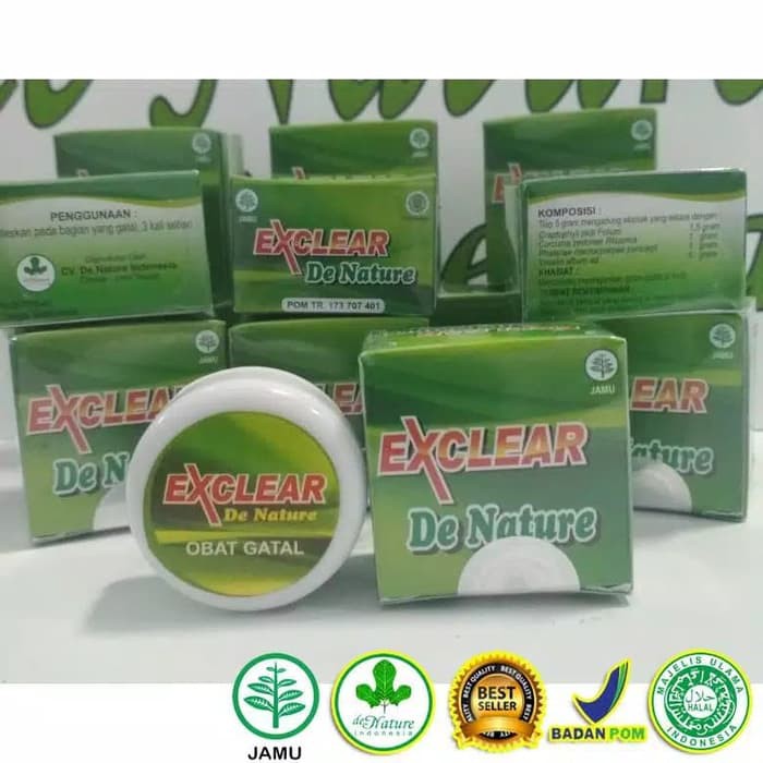 Jual Exclear De Nature Salep Gatal Kulit | Exim | Eksim Basah | Dan ...