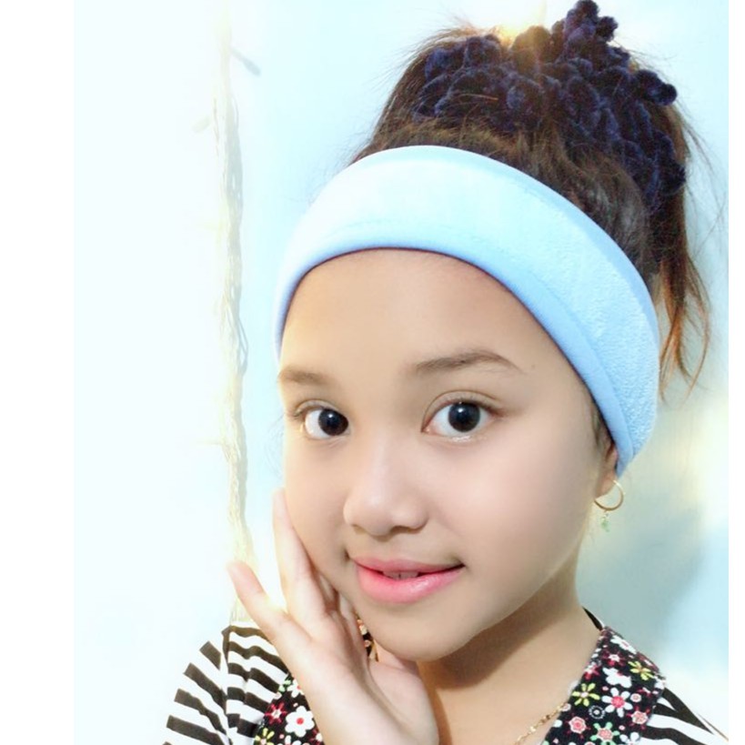 Jual headband facial / bando mandi / bandana spa | Shopee Indonesia