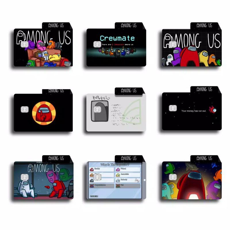 Jual AMONG US EDITION CARD/ SKIN STICKER | Shopee Indonesia
