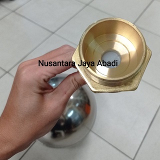 Jual Floating Valve Pelampung Tangki Otomatis Kuningan Bronze Drat 2 ...