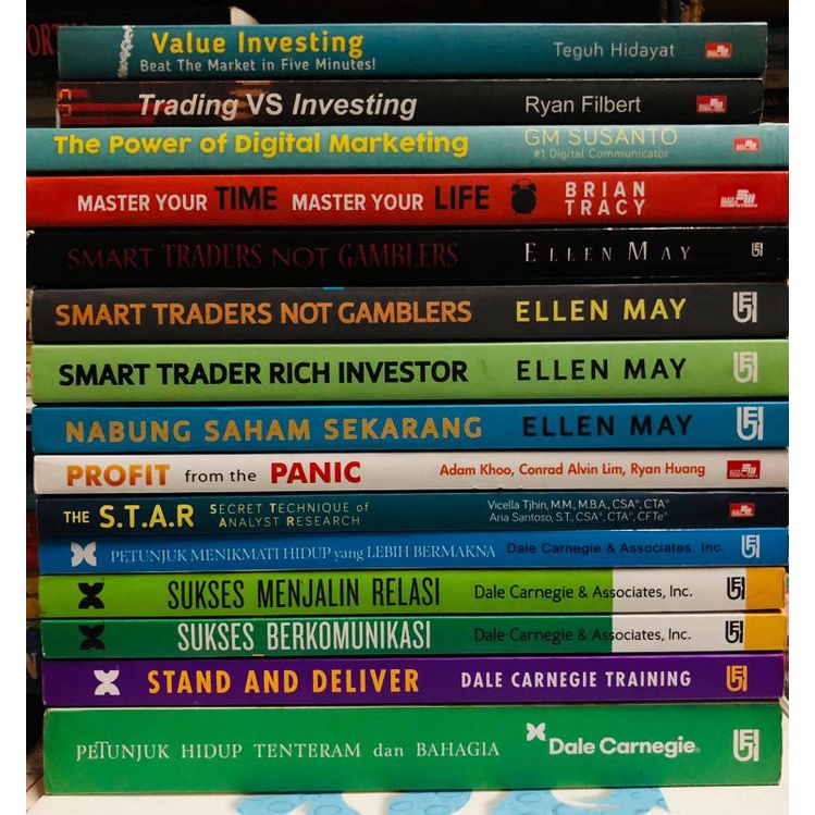 Jual buku motivasi pengembangan diri, investasi. | Shopee Indonesia