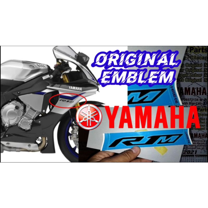 Jual Yamaha YZF - R1M R1 Emblem Graphic Sticker Logo | Shopee Indonesia