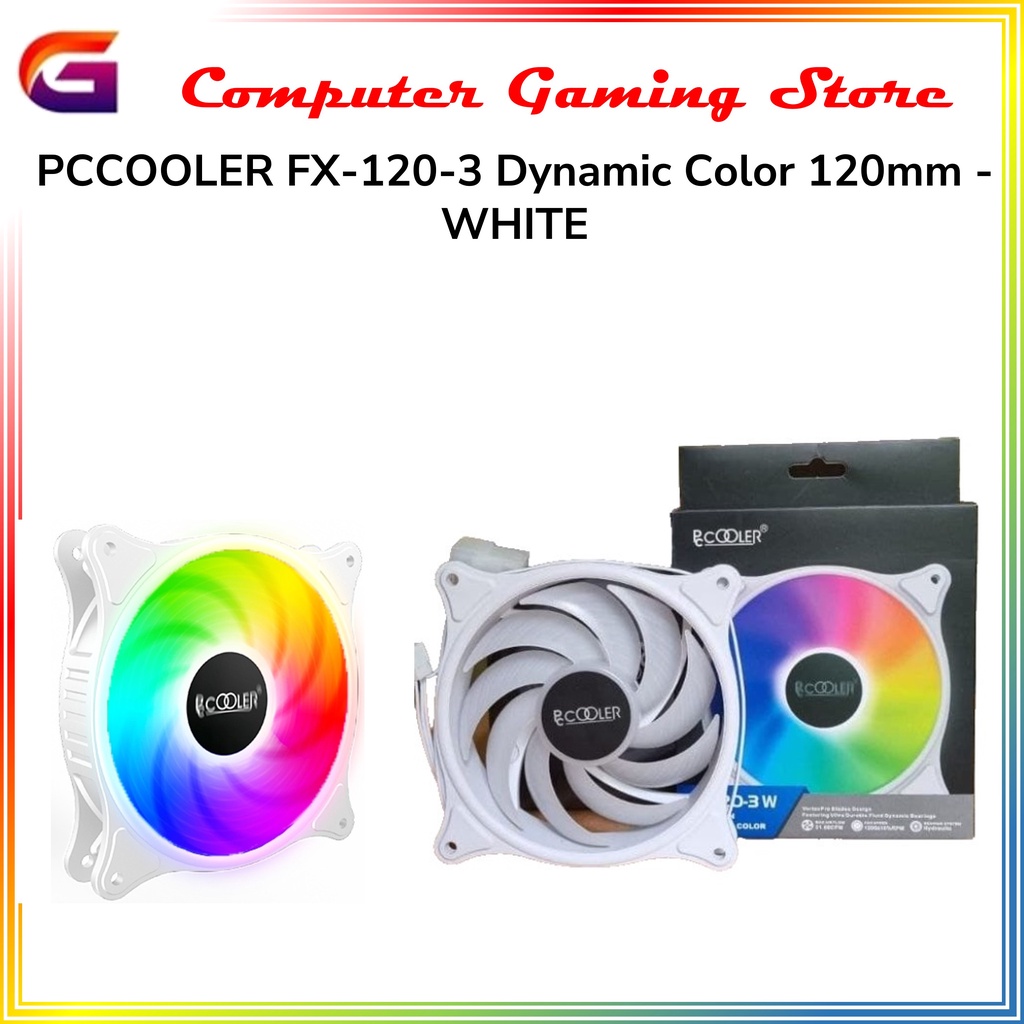 Jual Fan Casing PCCooler / PC COOLER FX-120-3 Dynamic Color 120mm ...