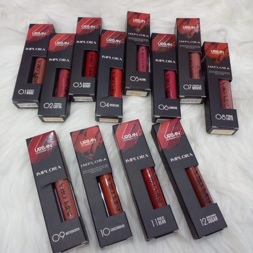 Jual IMPLORA URBAN LIP CREAM MATTE | Shopee Indonesia