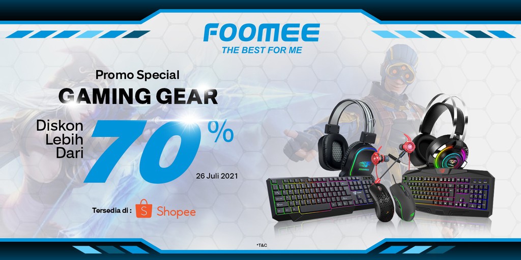 Toko Online FOOMEE Official Store | Shopee Indonesia