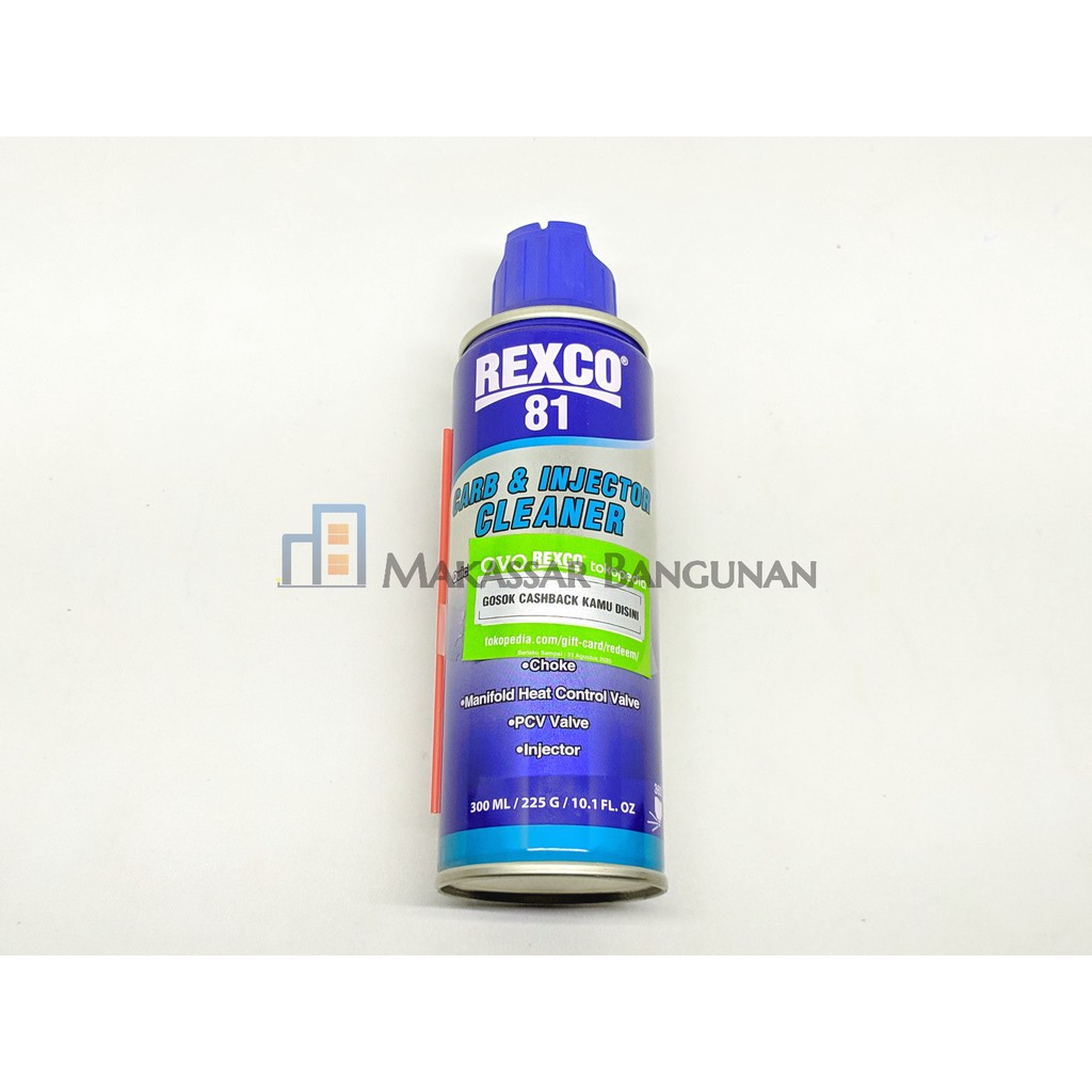 Jual REXCO 81 Carb & Injector Cleaner - Pelumas Karburator | Shopee ...