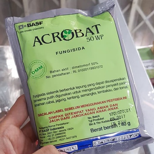 Jual Fungisida Acrobat 50WP 40 gram Indonesia|Shopee Indonesia