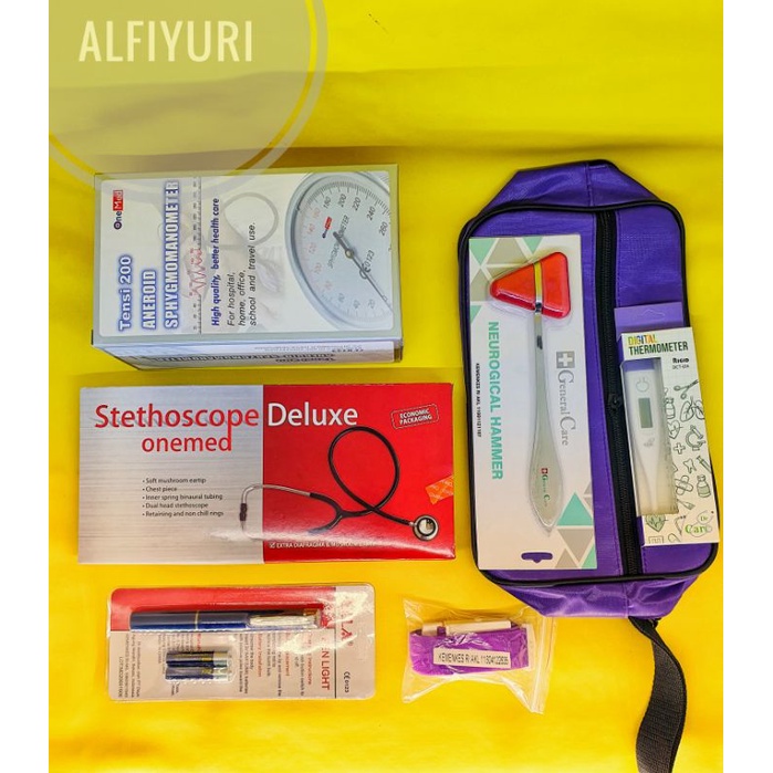 Jual PAKET NURSING KIT ISI 7 / paket nurse kit onemed / sphygmed / set ...