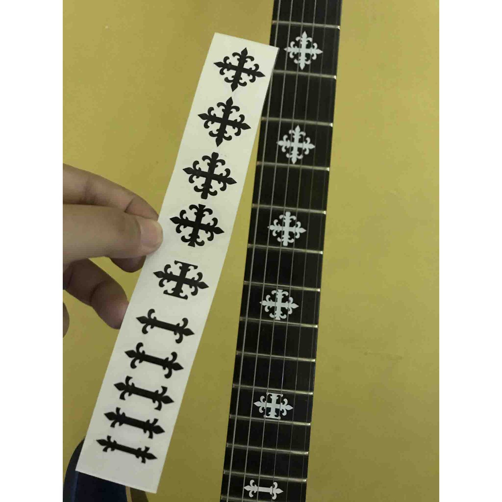 Jual Schecter Jeff Loomis Sticker Inlay Gitar Fretboard Elektrik Guitar ...