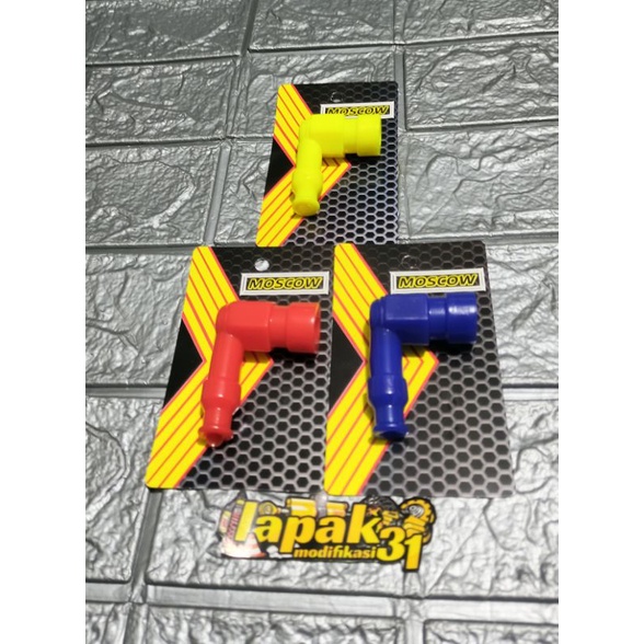 Jual cangklongan busi warna / kop tutup busi warna (semua jenis motor ...