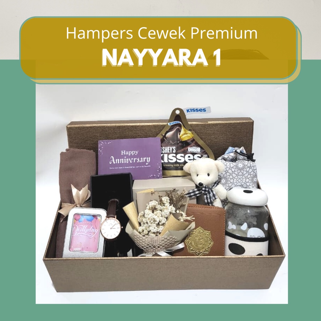 Jual Kado Ulang Tahun Cewek Hadiah Pacar Anniversary Wisuda Nayyara by Hapunni | Shopee Indonesia