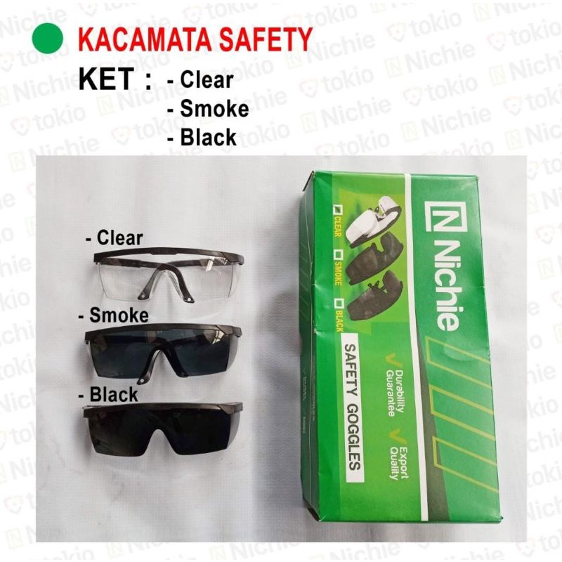 Jual Kacamata Safety Las Kacamata Gerinda Clear Smoke Black Indonesia|Shopee Indonesia