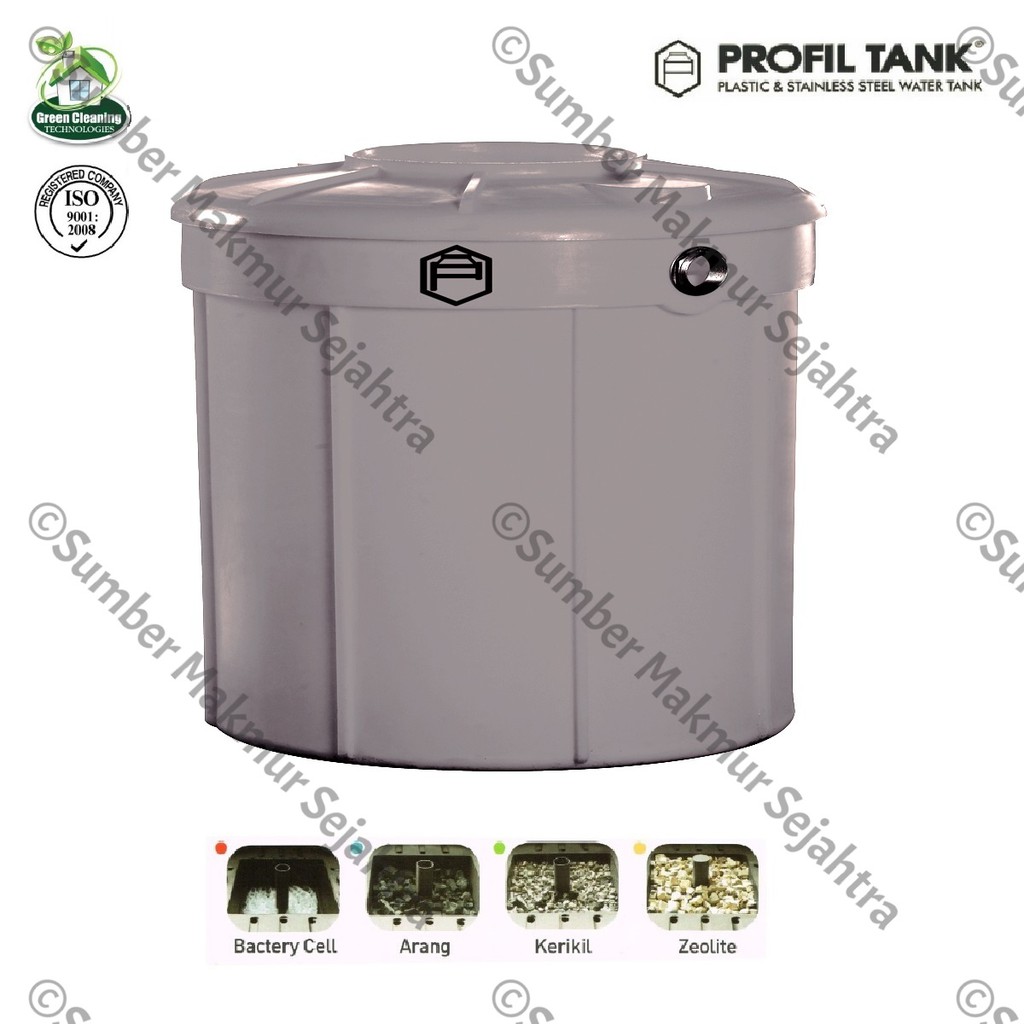 Jual Bio Septic Tank / Tangki Septik Profil ST 24 - 1000 Liter 2-4 ...