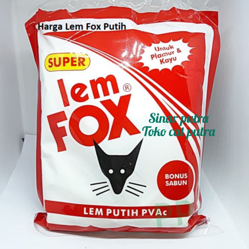 Jual Lem fox putih ( 350gr-700gr ) | Shopee Indonesia